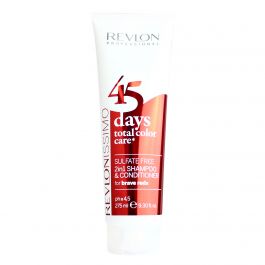 Revlon 45 Days Color 2 in 1 Shampoo & Conditioner Reds 275 ml ...