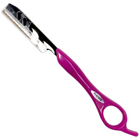 Feather Styling Razor Titanium Pink - in house tomorrow