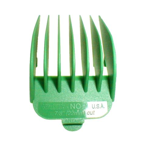 Wahl Attachment comb Type 1 Plastic Colored No. 7 22 mm - tomorrow at home